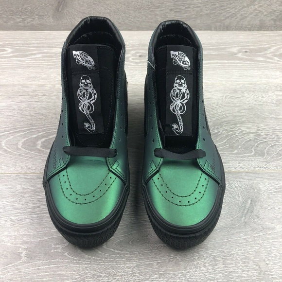 Vans | Shoes | Vans Harry Potter Sk8hi Emerald Green Dark Arts | Poshmark
